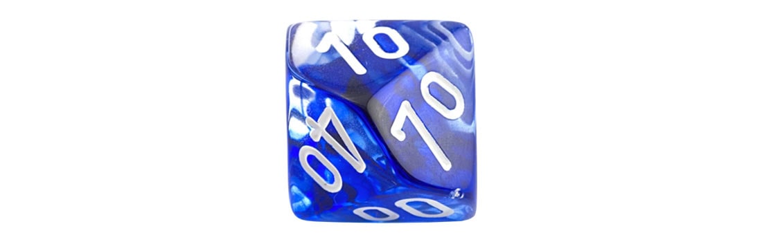 Percentile D10 Single Dice - Awesome Dice