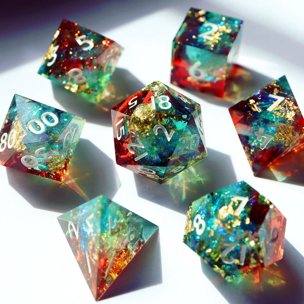 The Magician's Dream Sharpedge Dice Set - Awesome Dice