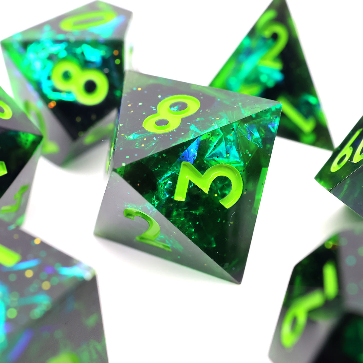Poison Sharpedge Dice Set – Awesome Dice