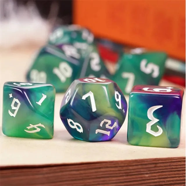 The Ferried 7-Dice Set – Awesome Dice