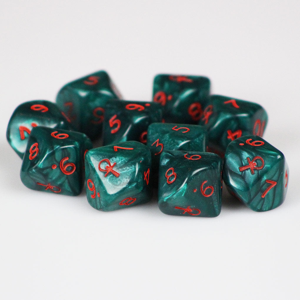 10 Sided Dice - 10d10 Dice Sets - Awesome Dice