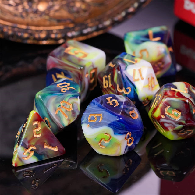 Transmutation 7-Dice Set – Awesome Dice