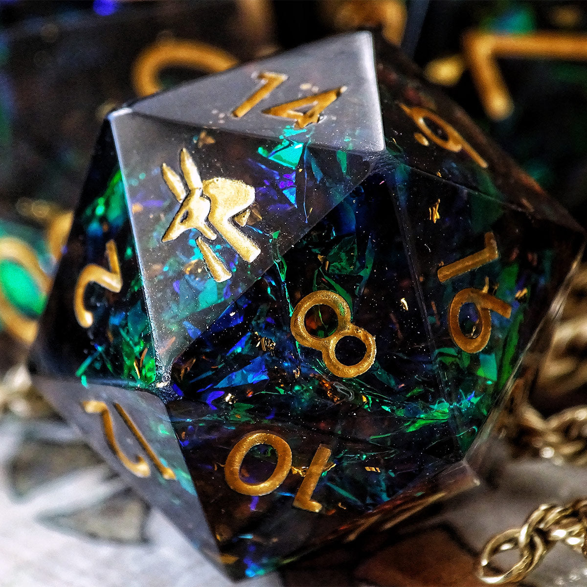 The Dice of Anubis RPG Dice Set - Awesome Dice