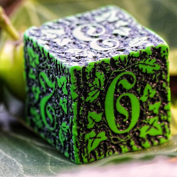 Green Forest 7-Dice Set - Awesome Dice